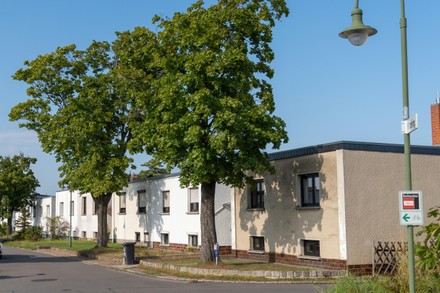 Row House Settlement Dessau Toerten Built Editorial Stock Photo - Stock ...