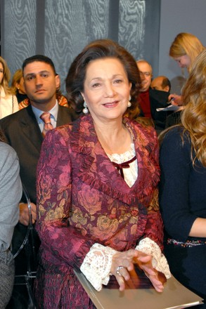 Egyptian First Lady Suzanne Mubarak Attends Editorial Stock Photo ...