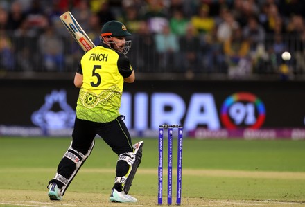 Aaron Finch Australia Bats During Icc Editorial Stock Photo - Stock ...
