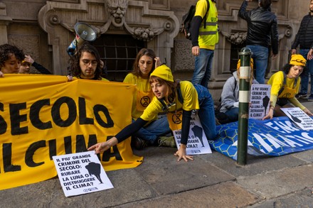 25102022 Torino Italy Extinction Rebellion Activists Editorial Stock ...