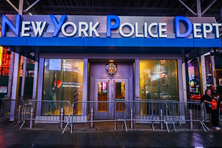 Nypd Building Seen Times Square New Editorial Stock Photo - Stock Image ...