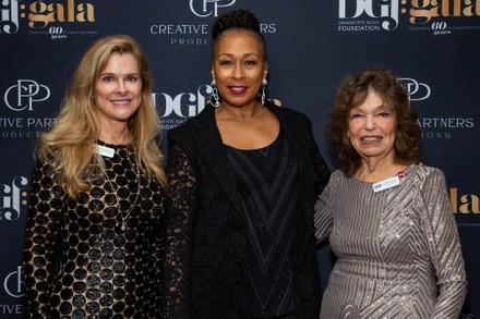 Elizabeth Dewberry Tamara Tunie Gretchen Cryer Editorial Stock Photo ...
