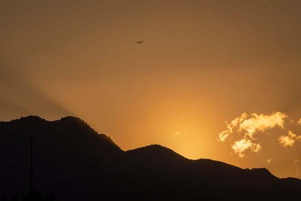 Partial Solar Eclipse Seen Kathmandu Nepal Editorial Stock Photo ...