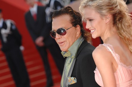 Actor Mickey Rourke Christine Myers Walk Editorial Stock Photo - Stock ...