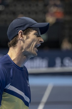 Great Britains Andy Murray Reacts During Editorial Stock Photo - Stock ...