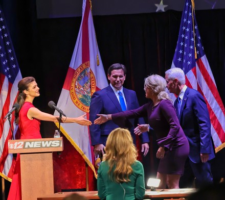 Democratic Candidate Charlie Crist Fiancee Chelsea Editorial Stock ...