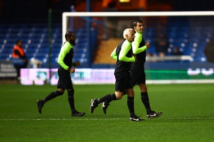 Referee Craig Hicks Leads His Assistants Editorial Stock Photo - Stock ...