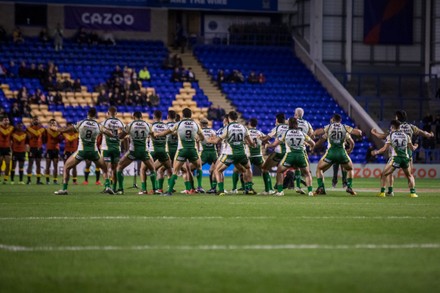 Pre Match Cook Islands Haka During Editorial Stock Photo - Stock Image ...