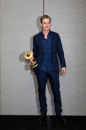 Hayden Christensen Poses His Award Best Editorial Stock Photo - Stock ...