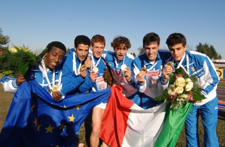 Italys Team Celebrates Team Gold Medal Editorial Stock Photo - Stock ...