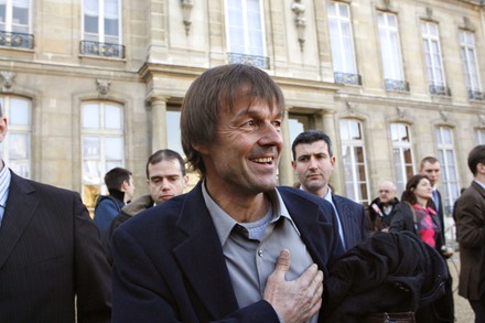 French Environmental Activist Tv Presenter Nicolas Editorial Stock ...