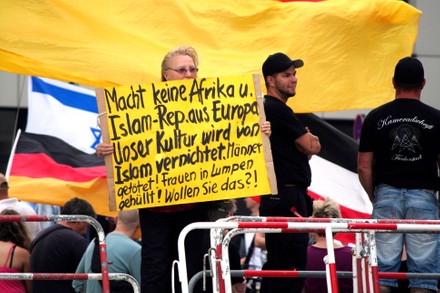 Supporters Berliners Against Islamization West Protesting Editorial ...