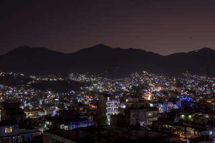 Decorative Lights Seen During Tihar Festival Editorial Stock Photo ...