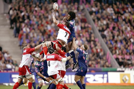 36 French Top 14 rugby Championship, Stade Francais vs Biarritz ...