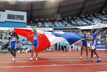 French Athletics Team Phara Anacharsis Mehdi Editorial Stock Photo ...