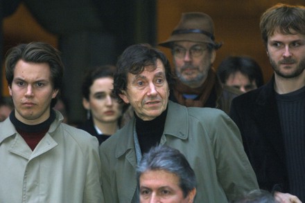 French Humorist Pierre Pechin Attends Funeral Editorial Stock Photo ...