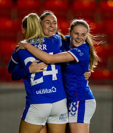 Rangers Womens Forward Brogan Hay Editorial Stock Photo - Stock Image ...