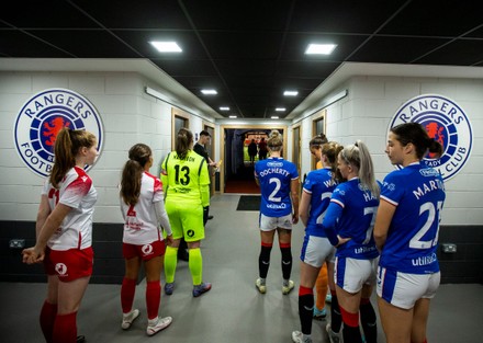 Rangers Womens Midfielder Chelsea Cornet Celebrates Editorial Stock ...