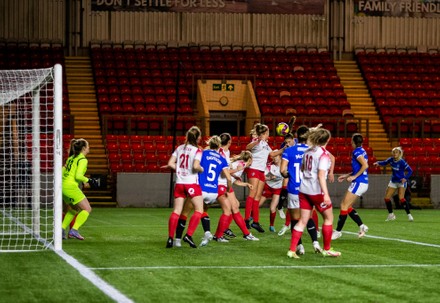 Rangers Womens Midfielder Chelsea Cornet Scores Editorial Stock Photo ...