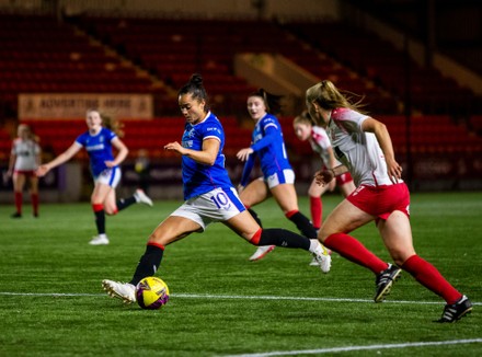 Rangers Womens Midfielder Chelsea Cornet Scores Editorial Stock Photo ...