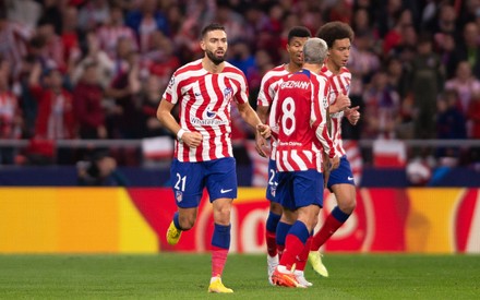 Atletico Players Celebrate 11 Score By Editorial Stock Photo - Stock ...