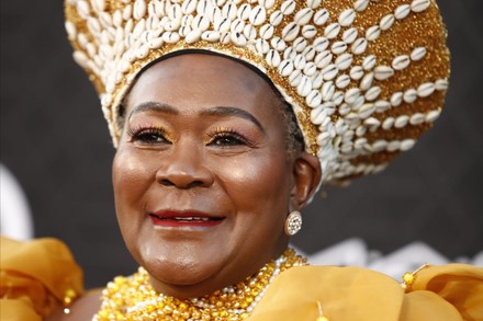 Connie Chiume Attends Premiere Marvels Black Editorial Stock Photo ...