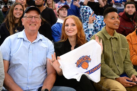 Tracy Morgan Jessica Chastain Father Michael Editorial Stock Photo ...