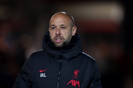 Liverpool U21 Head Coach Barry Lewtas Editorial Stock Photo - Stock ...