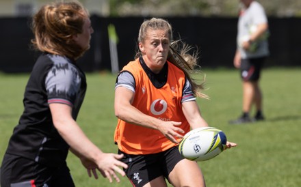 Hannah Jones Wales During Training Session Editorial Stock Photo ...