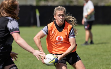 Bethan Lewis Wales During Training Session Editorial Stock Photo ...