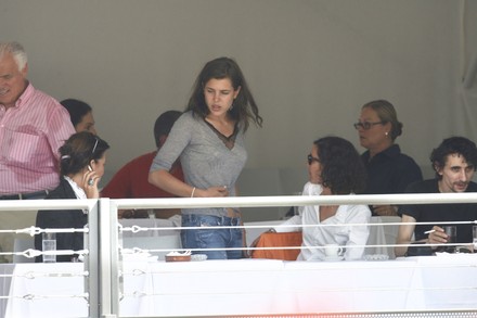 Princess Caroline Monaco Her Daughter Charlotte Editorial Stock Photo ...