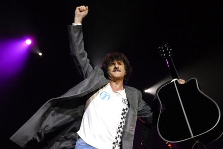 French Singer Gerard Blanc Performs Live Editorial Stock Photo - Stock ...