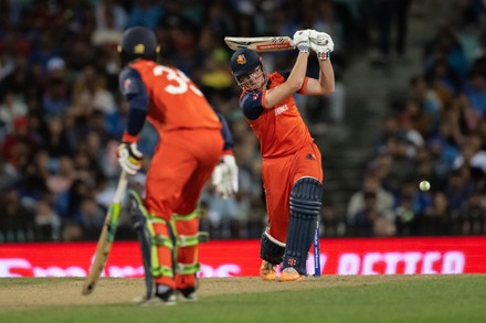Tim Pringle Netherlands Bats During Icc Editorial Stock Photo - Stock ...
