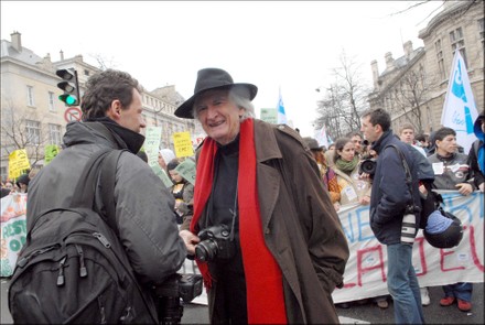 Famous Photojournalist Goksin Sipahioglu Taking Pictures Editorial ...