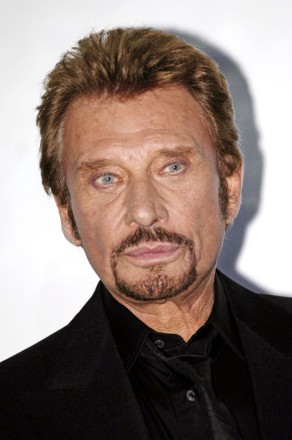 French Singer Actor Johnny Hallyday Attends Editorial Stock Photo ...