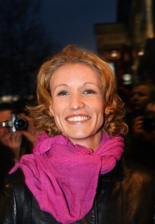 French Actress Alexandra Lamy Attends Premiere Editorial Stock Photo ...