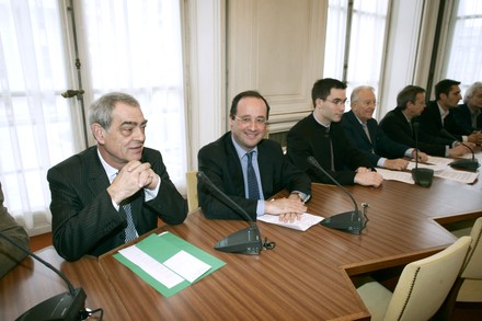 Socialist Party Member Henri Emmanuelli Leader Editorial Stock Photo ...