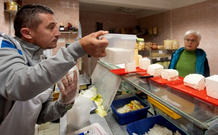Mile Owner Small Shop Dairy Products Editorial Stock Photo - Stock ...