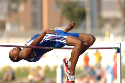 Frances Mickael Hanany Competes On Hight Editorial Stock Photo - Stock ...