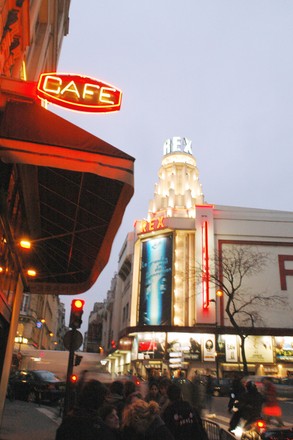 Le Grand Rex Oldest Paris Movie Editorial Stock Photo - Stock Image ...