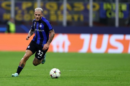 Federico Dimarco Fc Internazionale Controls Ball Editorial Stock Photo - Stock Image | Shutterstock