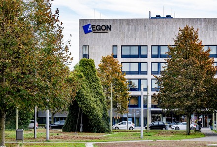 Aegons Headquarters Aegon Sells Dutch Subsidiary Editorial Stock Photo ...