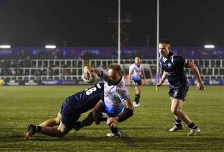 Korbin Sims Fiji Scores Another Try Editorial Stock Photo - Stock Image ...