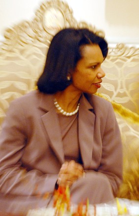 Us Secretary State Condoleezza Rice Meets Editorial Stock Photo - Stock ...