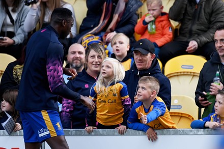 Kellan Gordon Mansfield Town Front Celebrates Editorial Stock Photo ...