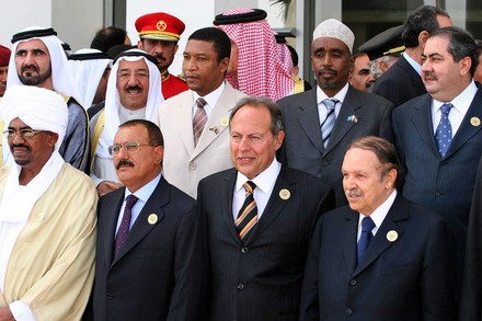 Arab Leaders Pose Group Picture Prior Editorial Stock Photo - Stock ...