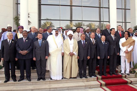 Arab Leaders Pose Group Picture Prior Editorial Stock Photo - Stock ...