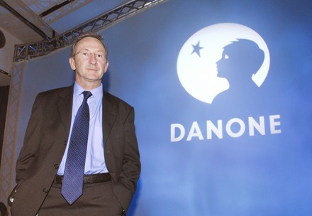 French Foodprocessing Giant Danone Ceo Chairman Editorial Stock Photo ...