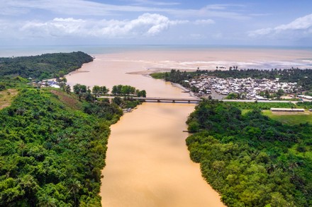 Ankobra River One Ghanas Major Rivers Editorial Stock Photo - Stock ...
