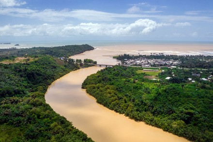 Ankobra River One Ghanas Major Rivers Editorial Stock Photo - Stock ...
